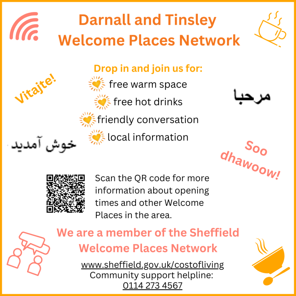 Local Welcome Places - Darnall Well Being